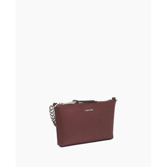 Calvin Klein | Bags | New Calvin Klein Hayden Saffiano Leather ...